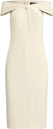 Ralph Lauren Femme, Robes, Beige, Taille: 40 FR Cocktail Dress