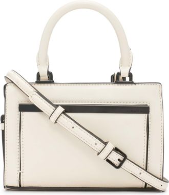 Calvin Klein Astrid Mini-Umhängetasche mit drei Fächern, Cherub Weiß/Schwarz, Einheitsgröße