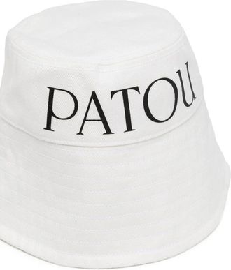 Patou AC0270132 Embroidered Logo Baseball Cap - White