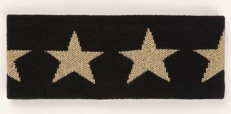Goldbergh Goldbergh Stirnband Cosmic Mit Glitzergarn schwarz