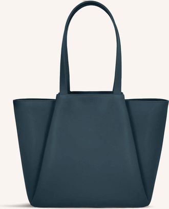 Kaai Kaai Schultertasche Pyramid blau