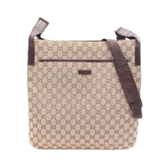 Gucci Sac bandouli&egrave;re GG Canvas Pre-owned - Homme - Pre-owned - Beige - Taille: ONE Size