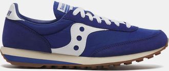 Saucony 80 Sneaker f&uuml;r Herren/Damen Unisex, Wildleder (Blau/Wei&szlig;)