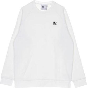 adidas Essential Trefoil Crewneck Sweatshirt - - Sport - Herren - Wei&szlig; - XL