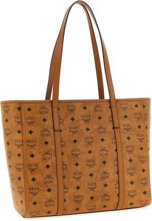 MCM Toni Tote Bag - Cognac