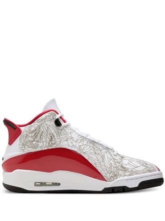 Nike Jordan baskets Air Jordan Dub Zero Cherry - Blanc