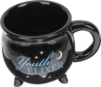 BESTONZON Becher Begünstigt Halloween-tassen Und -tassen Kaffee-trinkgeschirr Gotische Kaffeetasse Neuheit Tasse Hexentrankflaschen Keramik Suppenschüssel 3d Ko