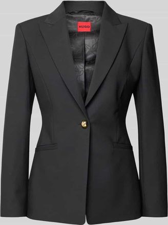 HUGO BOSS Regular Fit Kurzblazer mit Viskose-Anteil Modell ABIRE