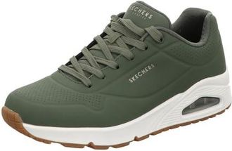 Skechers Homme Uno Stand on Air Baskets, Olive, 45 EU