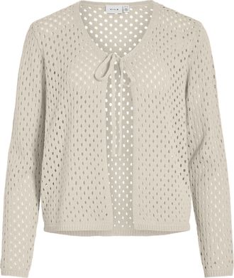 Vila Vicatzu L/S Short Knit Cardigan