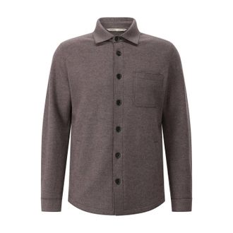 Maurizio Baldassari Overshirt aus Schurwolle