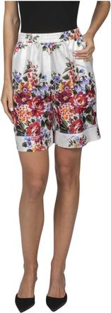 Dolce & Gabbana Femme, Shorts, Multicolore, Taille: 36 FR Vanity Bermuda Shorts