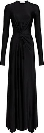 Victoria Beckham Robe longue satin&eacute;e