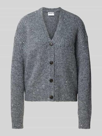 Jake*s Casual Cardigan mit Zierkn&ouml;pfen Jake*s Casual K106-LurexCardi