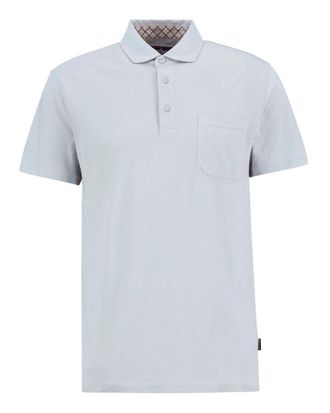 Barbour Leichtes Poloshirt aus Baumwolle und Leinen, Tailored Fit in