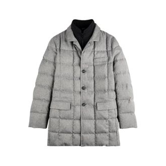 Fay Daunenmantel (Db Front) - - Coats - Herren - Grau - S