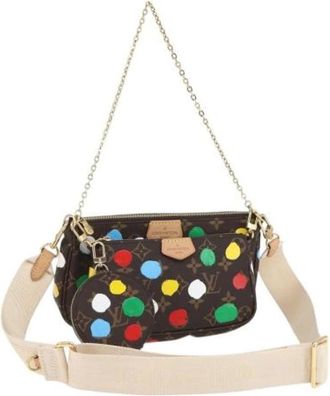 Louis Vuitton Sac bandouli&egrave;re vintage en toile Pre-owned - Femme - Pre-owned - Multicolore - Taille: ONE Size