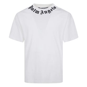 Palm Angels T-Shirts - - Tops - Herren - Wei&szlig; - L