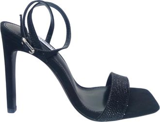 Steve Madden Femme, Chaussures, Noir, Taille: 37 EU Sandali Ecopelle