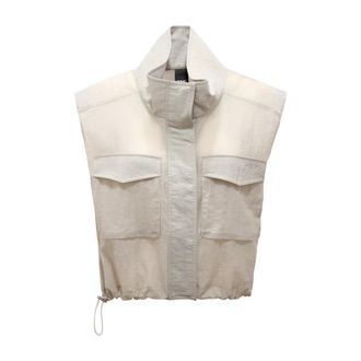 Pinko Fisarmonica Gilet - - Jackets - Damen - Grau - M