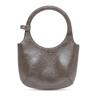 Courr&egrave;ges Naplack Bag - - Bags - Damen - Braun - ONE SIZE