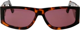 GCDS Gcds, unisex, Accessoires, Brun, Taille: 57 MM Lunettes de soleil
