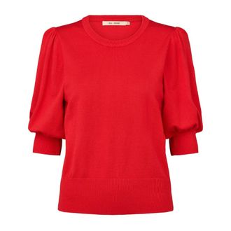 Rue de Femme RUE de Femme, Femme, Pulls, Rouge, Taille: 36 FR Maille &agrave; col rond