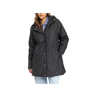 Roxy WOMENS RAIN ROAD FLEECEJACKE SCHWARZ
