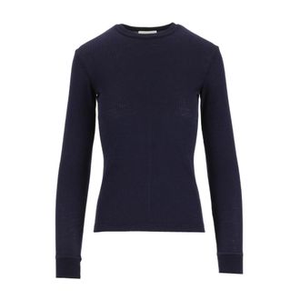 Forte_Forte Leichter Pullover - - Knitwear - Damen - Blau - L