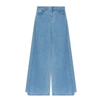 Emporio Armani Femme, Jeans, Bleu, Taille: W28 Jeans Jambe Large