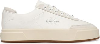 Calvin Klein Sneakers Calvin Klein Basket Cups Lup Wt Lth Su HW0HW02984 Wei&szlig;