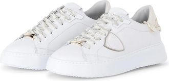 Philippe Model Low-Top Sneaker - Sneaker aus Leder - Gr. 37 (EU) - in Creme - für Damen