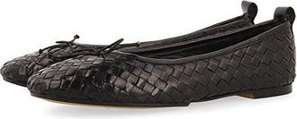 Gioseppo Ballerines Couleur Noire en Peau tressée pour Femme thisted