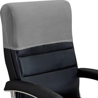 Generic Stretch Kopfst&uuml;tzenbezug Kopfst&uuml;tzenschutz aus Milchseide f&uuml;r B&uuml;rost&uuml;hle Kopfst&uuml;tzenbez&uuml;ge f&uuml;r Computerst&uuml;hle mit hoher R&uuml;ckenlehne M&ouml;bel Liegesessel 