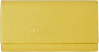 Elisabetta Franchi Femme, Accessoires, Jaune, Taille: ONE Size Pochette