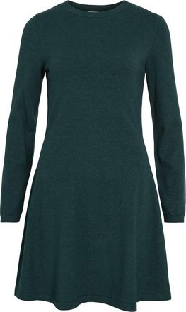 Vila Vicomfy A-Line O-Neck Knit Dress - Noos