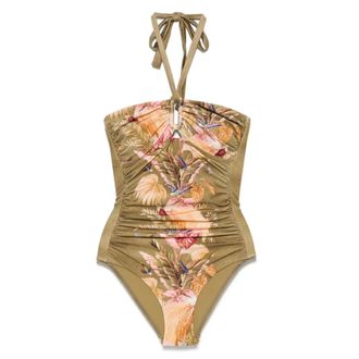 Zimmermann Femme, Maillots de bain, Multicolore, Taille: 40 FR Ascension Wide Link One-Piece