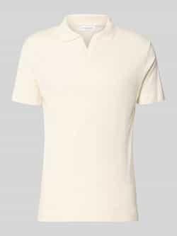 Lindbergh Regular Fit Poloshirt in Jaquard-Strick