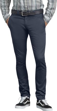 Dickies Herren Skinny Fit Arbeitshose Lässige Business-Hose, Schwarz, 36W / 30L