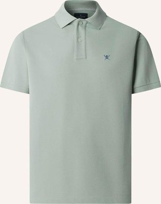Hackett Poloshirt Slim Fit Logo gruen