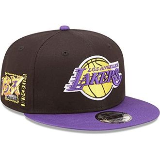 New Era 9Fifty Snapback Cap - Side Patch Los Angeles Lakers