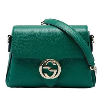 Gucci Pre-owned Crossbody Bag - - Pre-owned - Damen - Gr&uuml;n - ONE SIZE