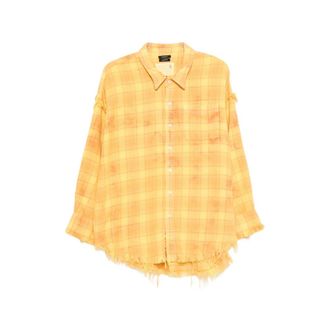 R13 Shredded Seam Drop Shirt