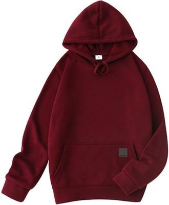 Generic Sweat à capuche en peluche confortable pour homme et femme - Tendance et tendance - Velours épais - Cadeau de Noël, RD2., XXL