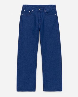 Arket SHORE Boyfriend-Jeans -Blau