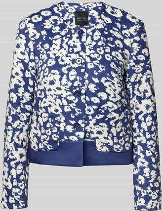 Marc Cain Regular Fit Blazer mit floralem Allover-Print