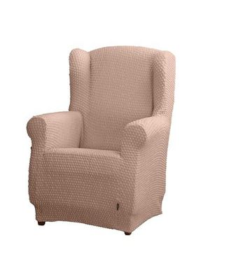 Estoralis | Borneo | Superelastischer Ohrensesselbezug | Maximale Anpassungsf&auml;higkeit | Farbe - C/ 11 Dunkelgrau | Bezug f&uuml;r Ohrensessel Gr&ouml;&szlig;e von 70 bis 110 cm