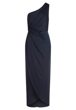 Vera Mont Damen Abendkleid mit Raffung 34, Night Sky