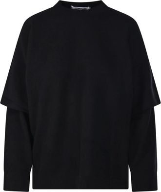 Darkpark Darkpark - T-shirt Troy &agrave; double manche - Femme - Sweatshirts et sweats &agrave; capuche - Noir - Taille: 38 FR