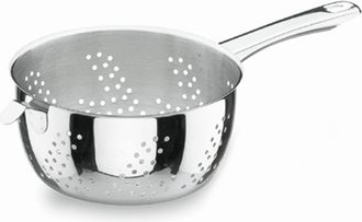 Lacor 40318 Seiher, Unit Stiel 18 cm Vitrocor, Silber